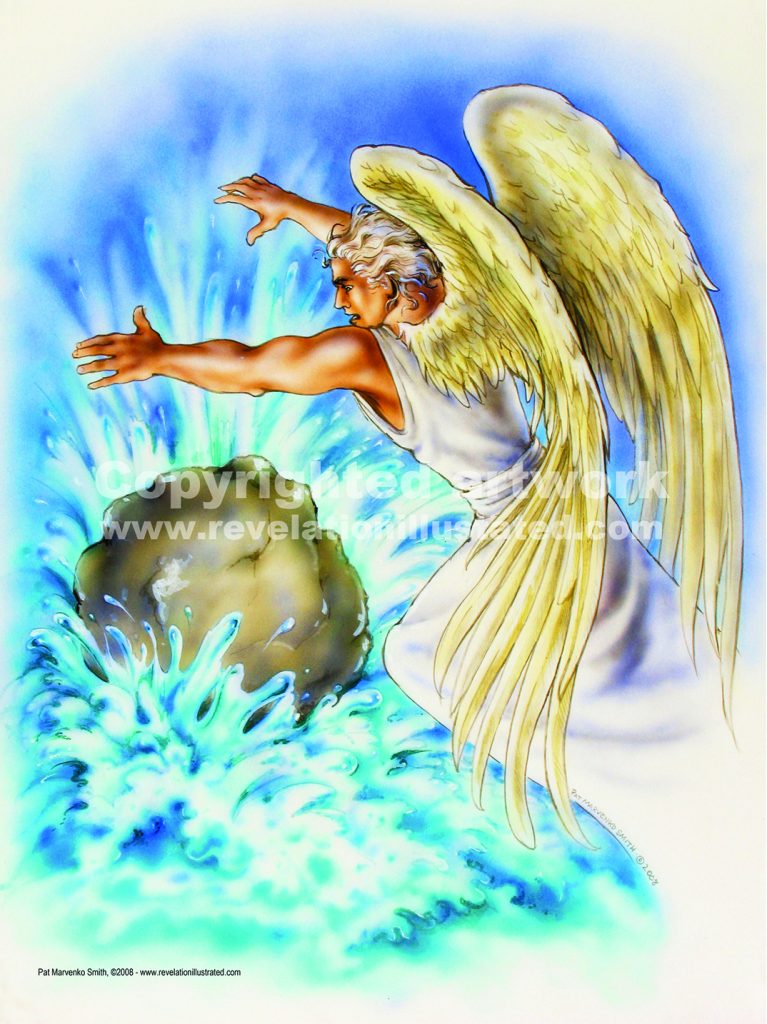Angel With the Mighty Boulder Image Download - Revelation Productions