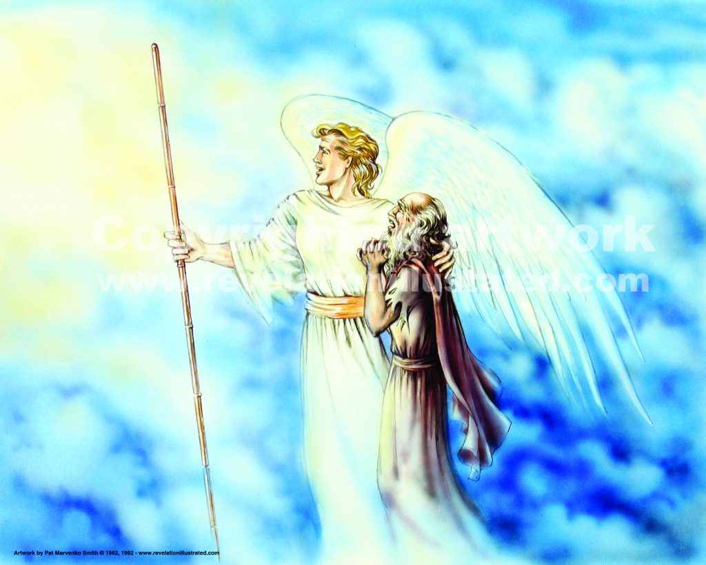 The Angel With the Measuring Rod Image Download - Revelation Productions